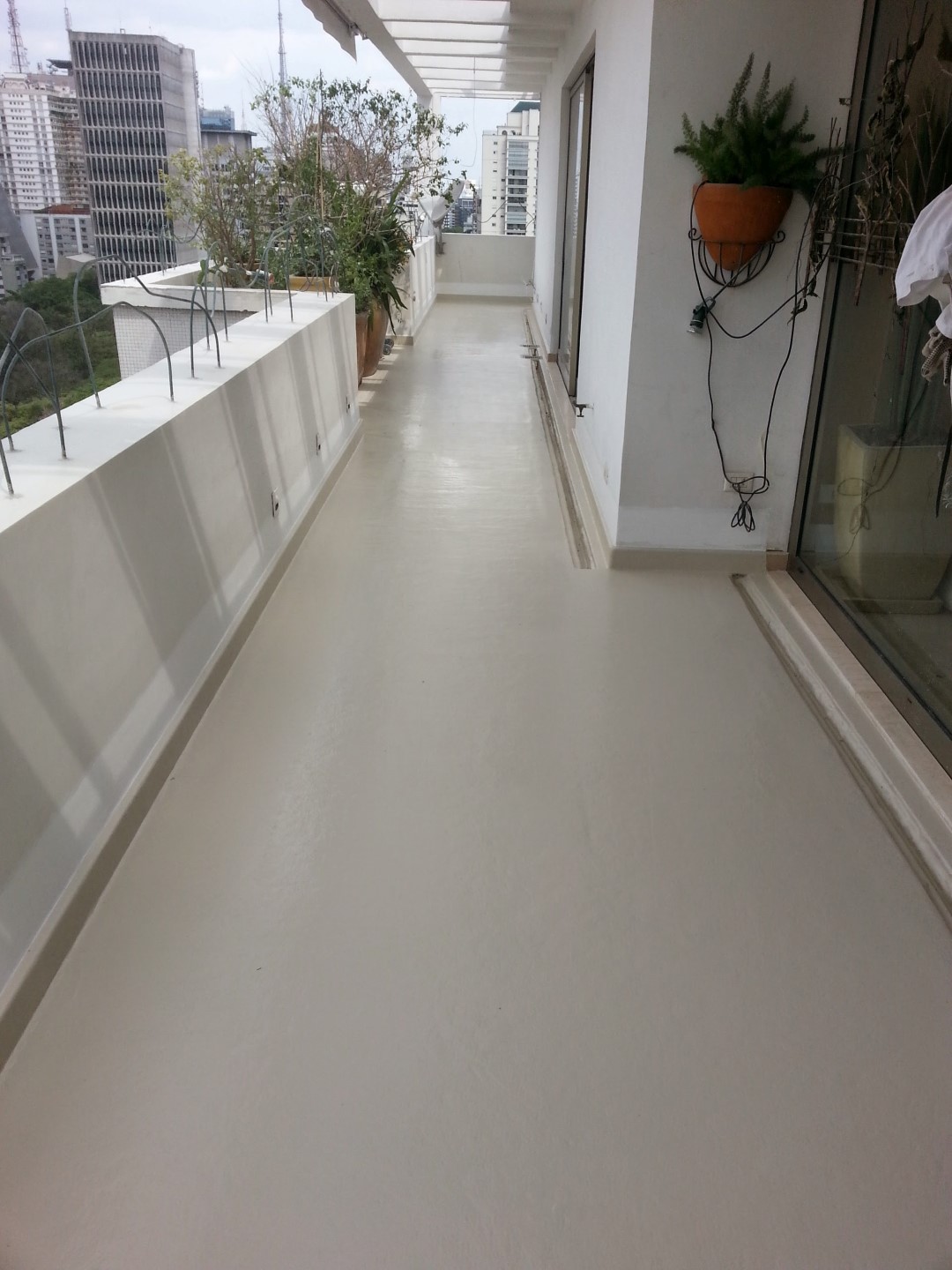 Impermeabilização de sacada em São Paulo - SP